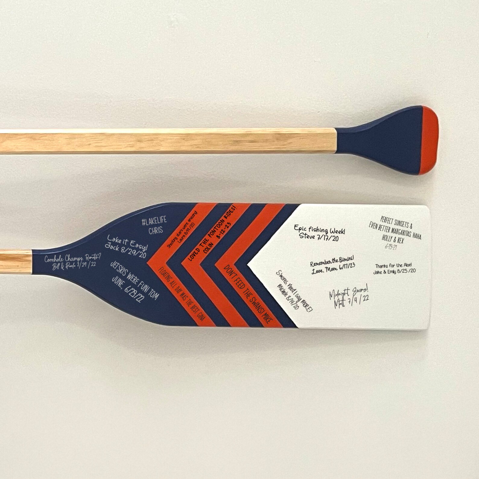 Oars, Oar Wall Art, Nautical Wall Decor, Lake House Decor, Lake House ...