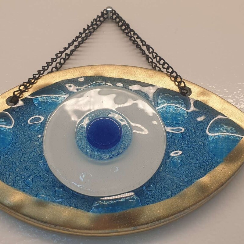Glass Evil Eye - Etsy