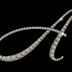 Glam Diamond Clipart Letters PNG Complete Alphanumeric Set Elegant ...