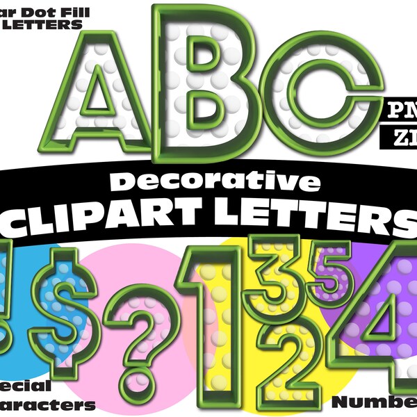 Lime Green Letters - Etsy