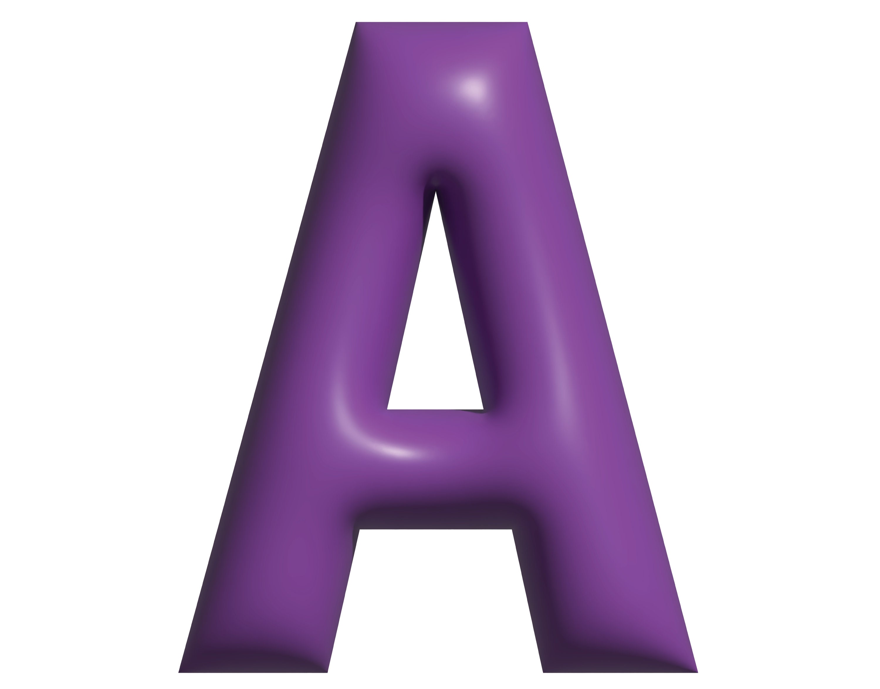 Purple Bubble Clipart Letters PNG Digital Download Complete ...