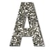 Silver Glitter Clipart Letters PNG Digital Download Complete ...