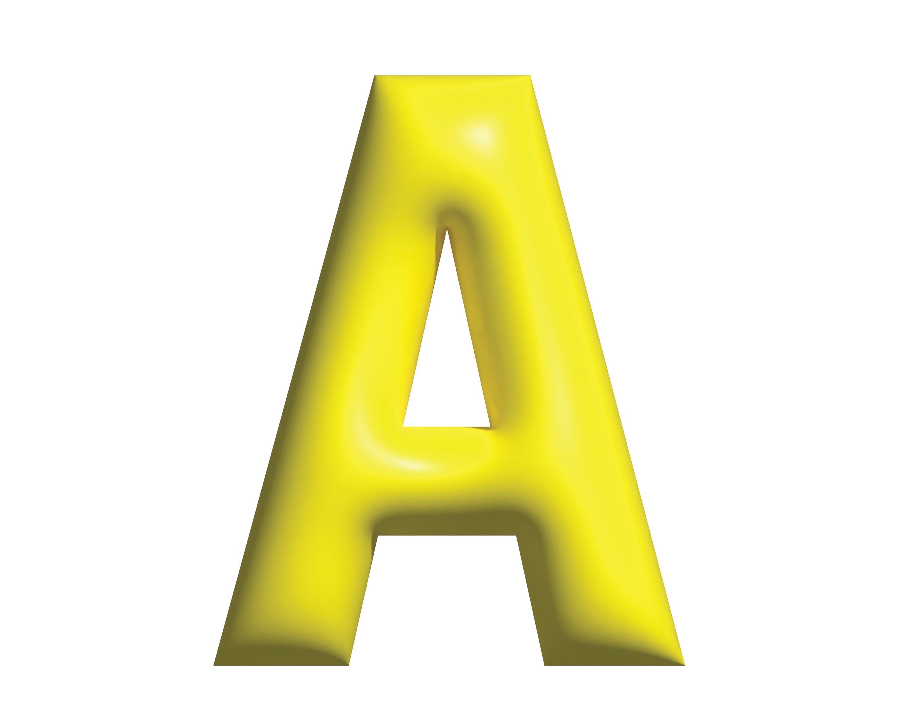 Yellow Bubble Clipart Letters PNG Digital Download Complete ...