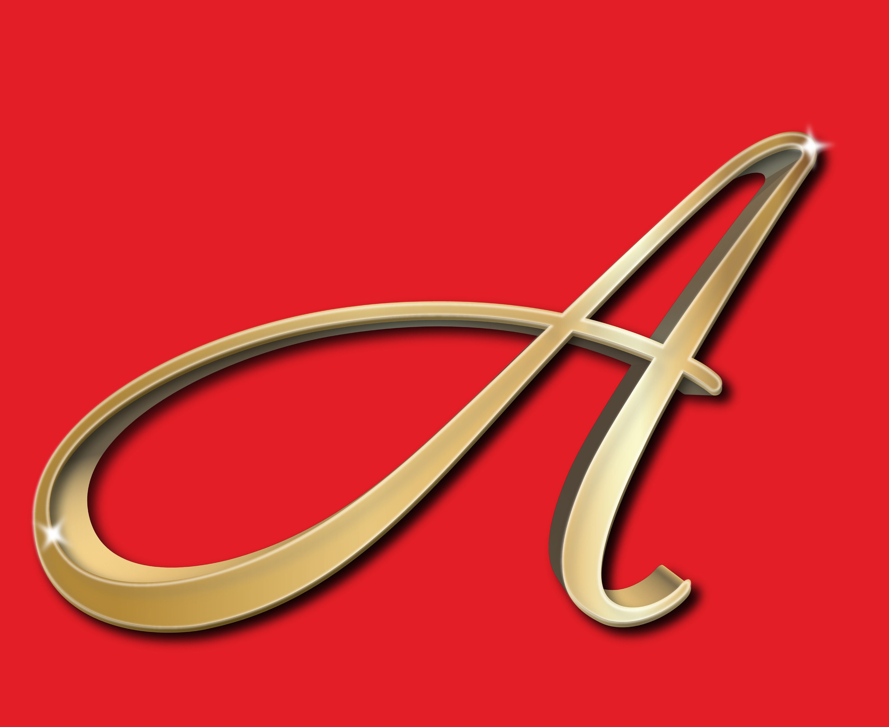 Solid Gold 3D Clipart Letters PNG Digital Download Complete ...