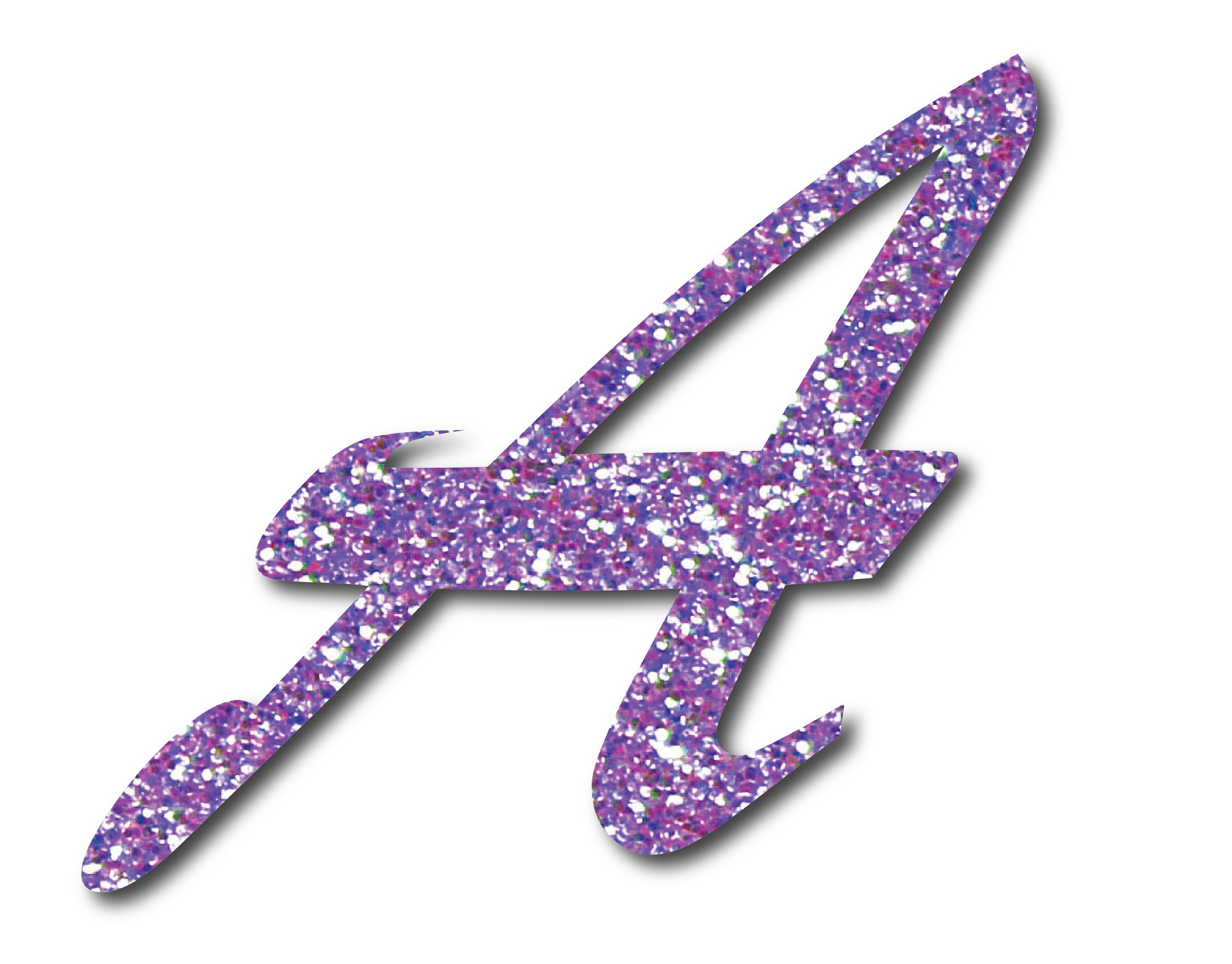 Purple Glitter Clipart Letters PNG Digital Download Complete ...