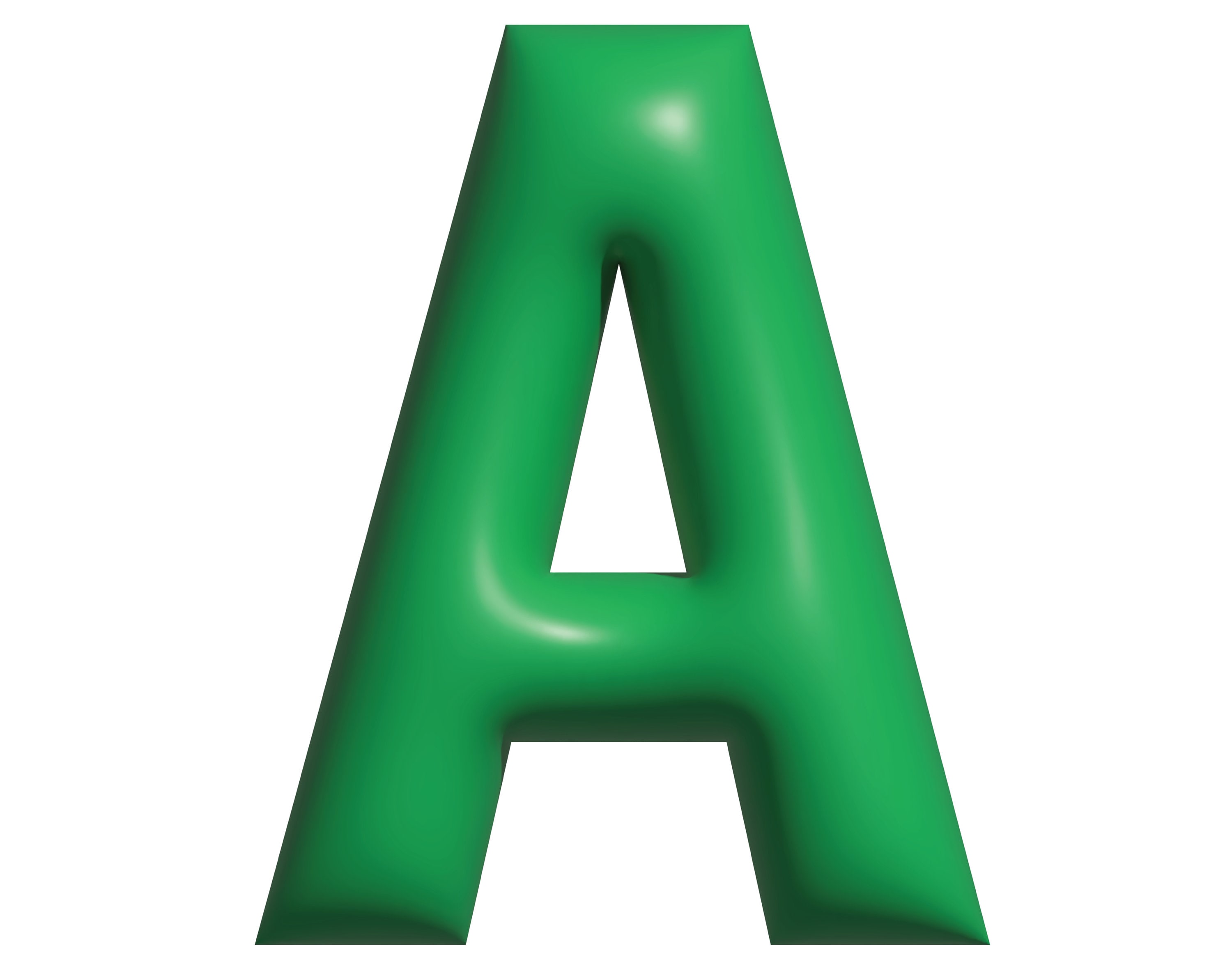 Green Bubble Clipart Letters PNG Digital Download Complete Alphanumeric Set - Etsy