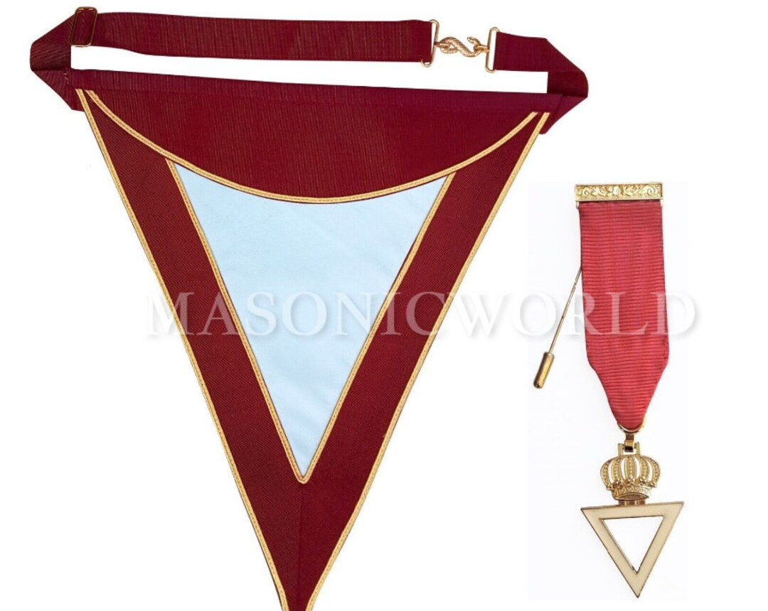 Masonic Regalia Masonic Royal Select Masters Members Apron - Etsy