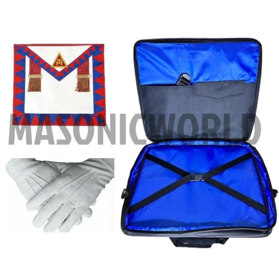 Masonic Regalia Soft Case Bag Royal Arch Principals Apron - Etsy