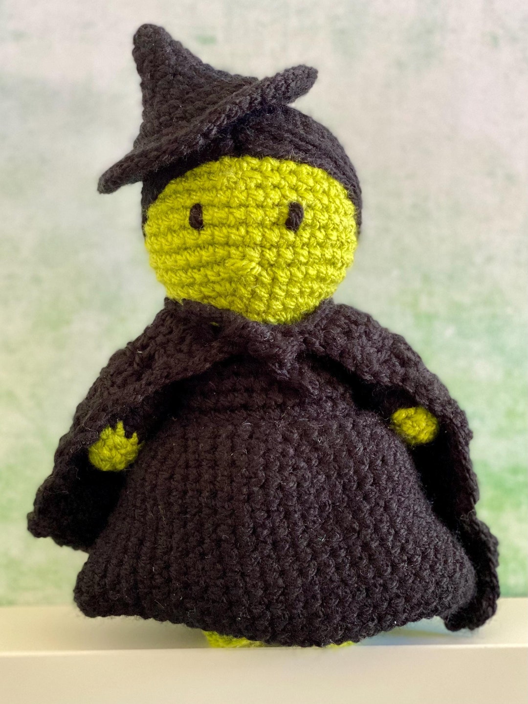 Elphaba Crochet Doll - Etsy