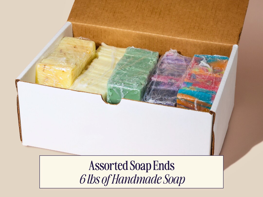 6 Lbs of Assorted Soap Ends Handmade Bulk Soap Ends for Upcycling and Homemade Gifts - Etsy