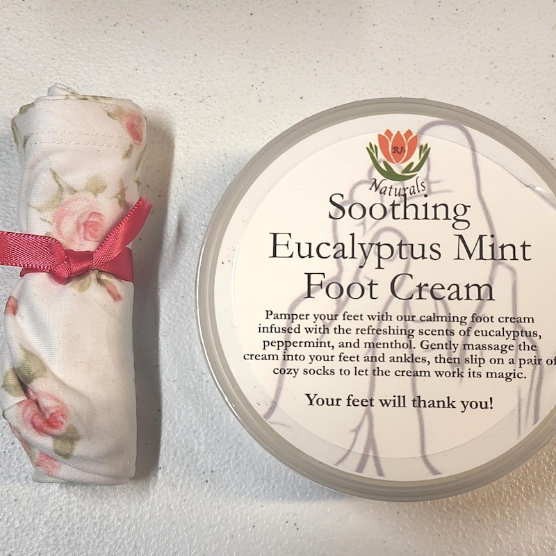 Mint Foot Cream - Etsy
