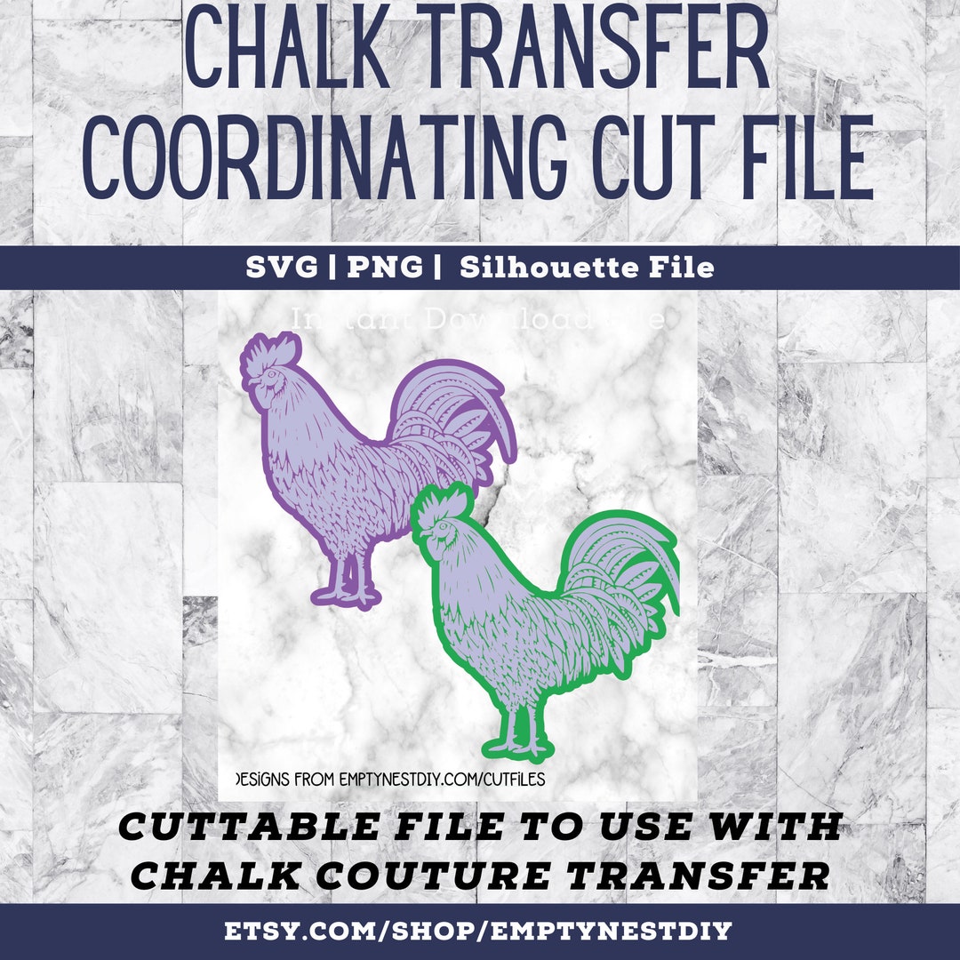 My Roost MY Rules Chicken Cut File for Chalk Transfer, Download ...