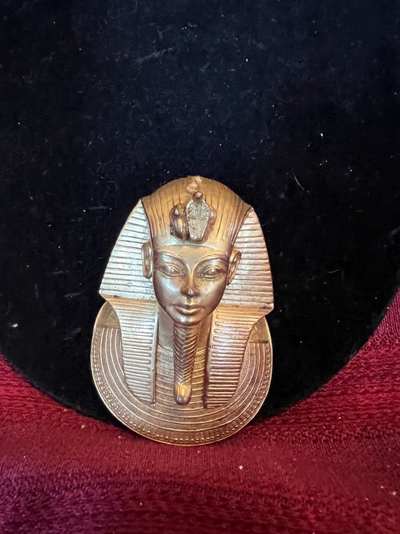 1976 MMA Gold Plated King Tut Pendant Etsy