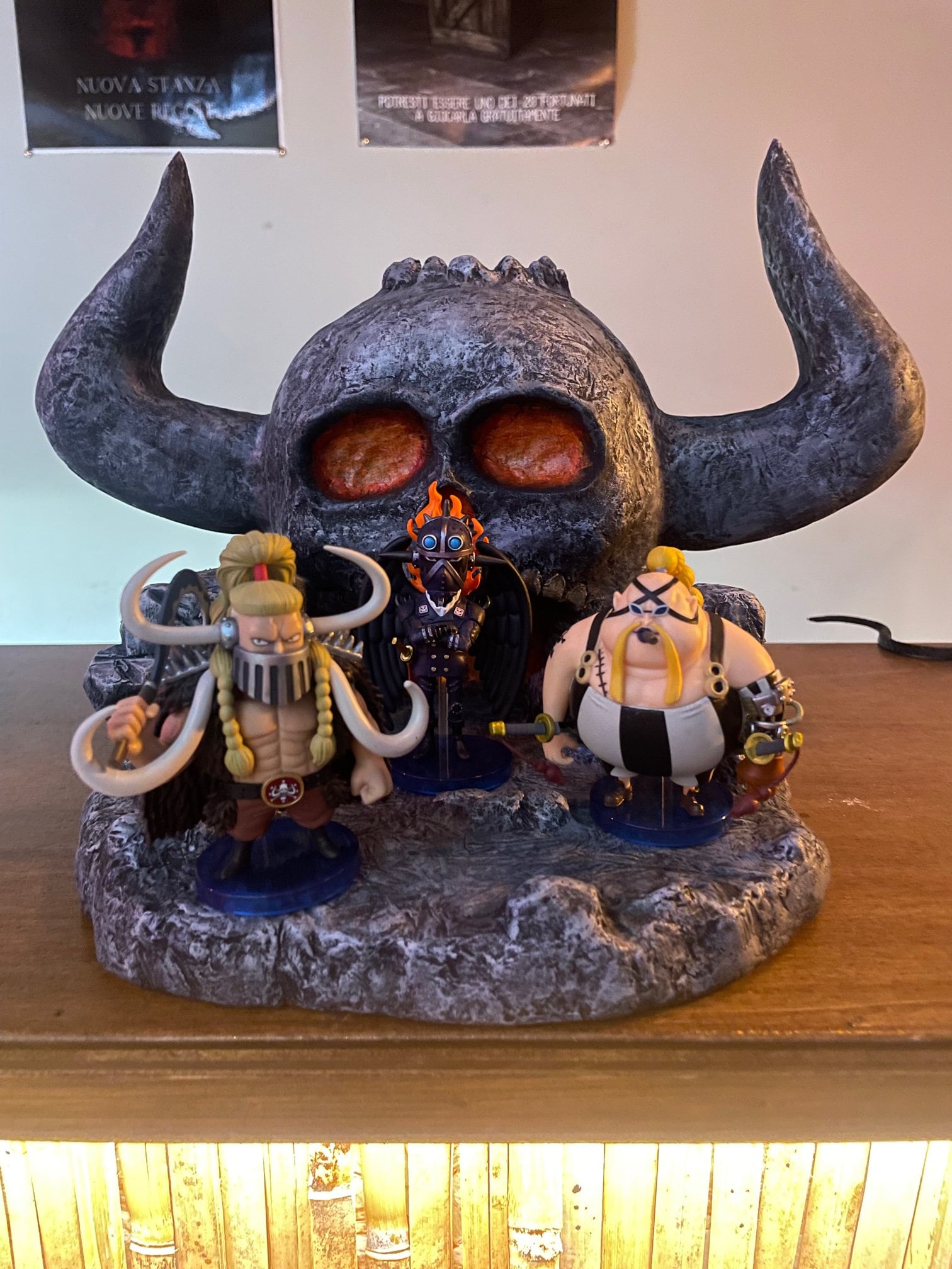 OP Onigashima Diorama for One Piece Action Figures, Funko Pop and Wcf ...