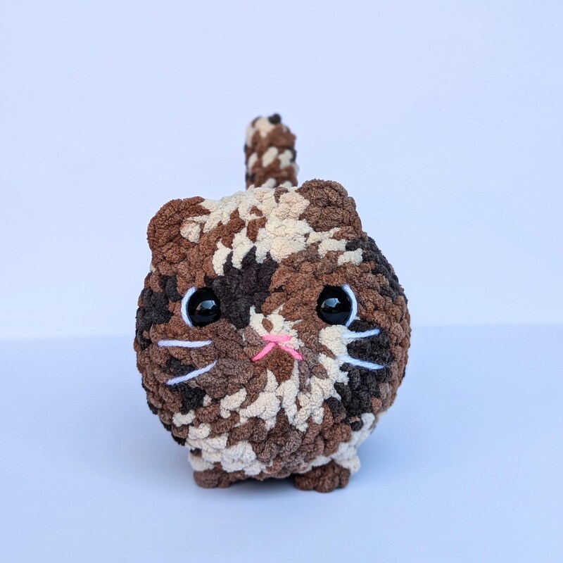 Tortoiseshell Cat Plush - Etsy