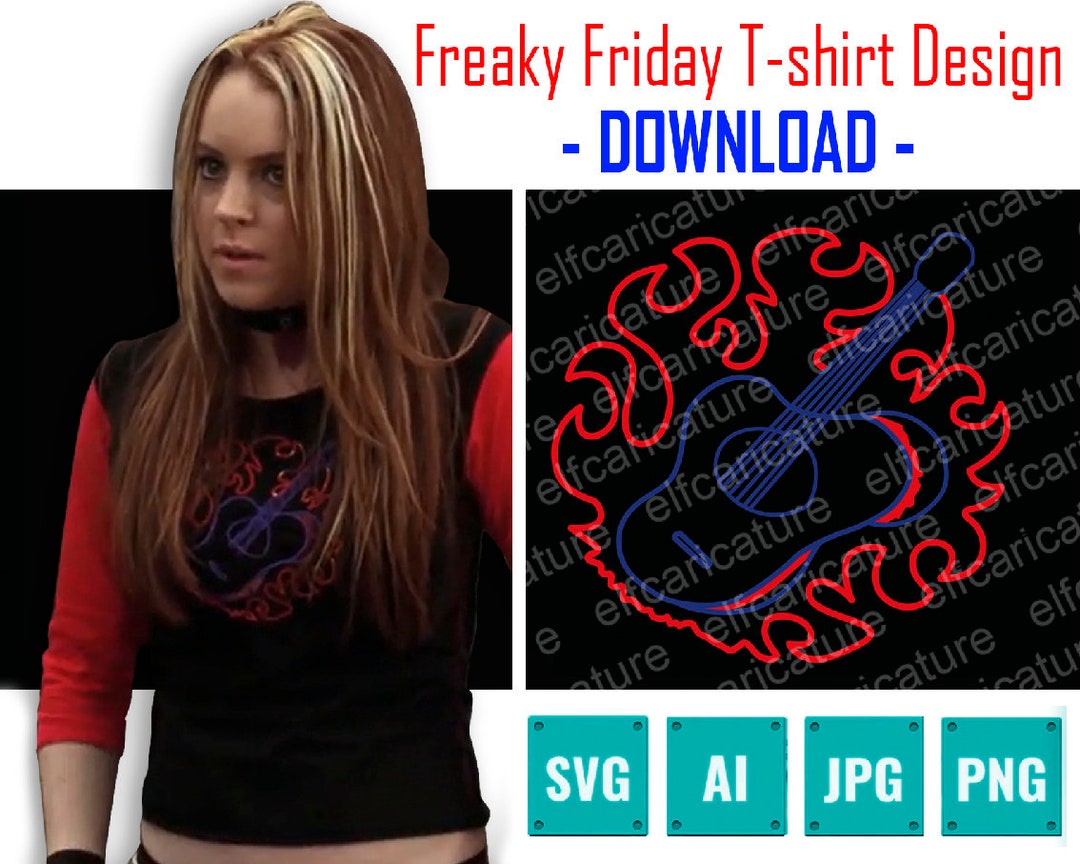 Freaky Friday T-shirt Design Digital DOWNLOAD - Etsy