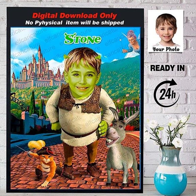Shrek Poster - Etsy