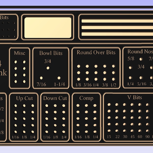 Cnc Storage Svg - Etsy