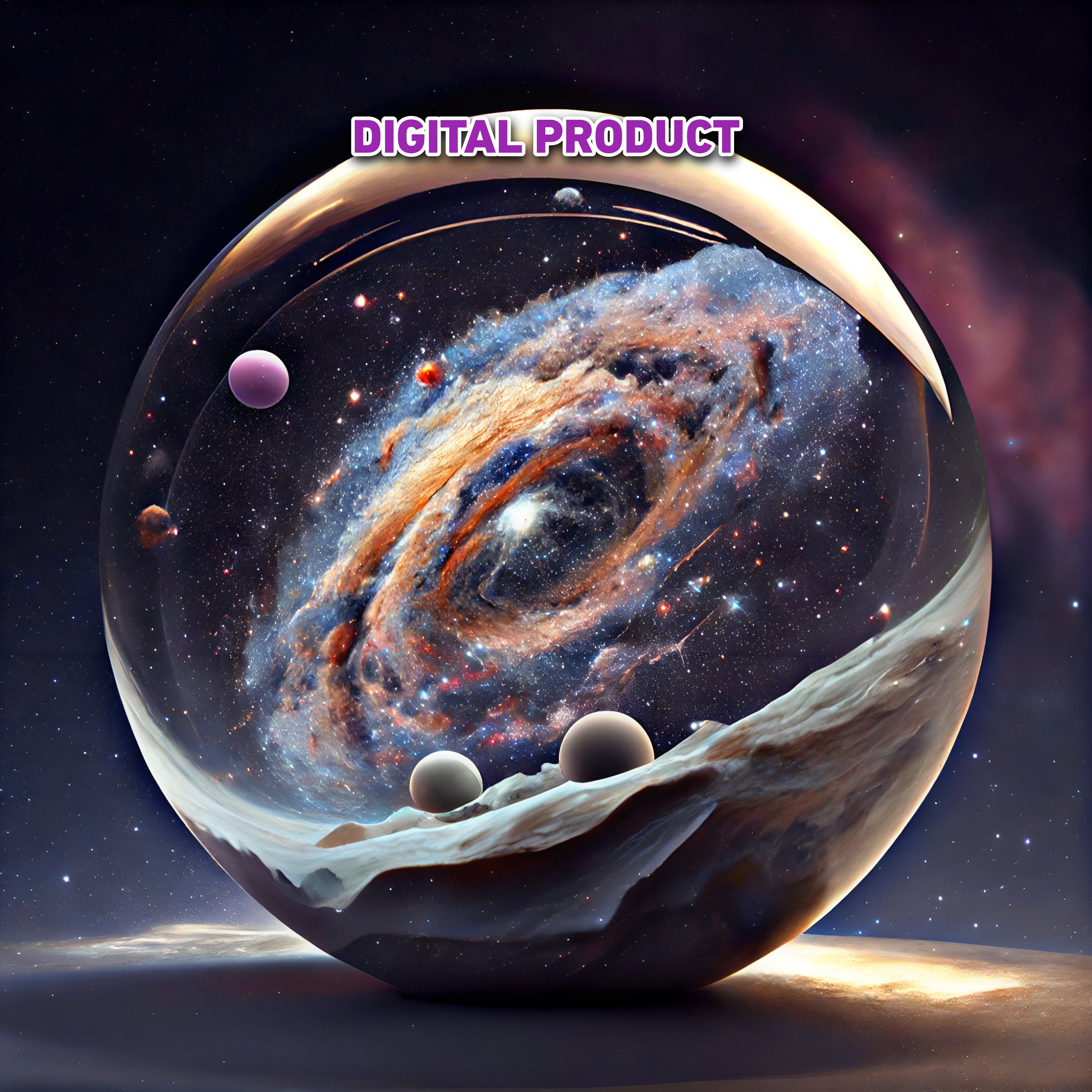 Galaxy Marbles - Etsy