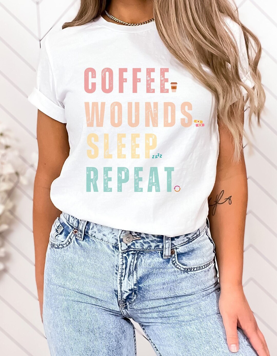 Wound Nurse, Nurse T-shirt, Wound Care Nurse Shirt, Womens Shirts ...