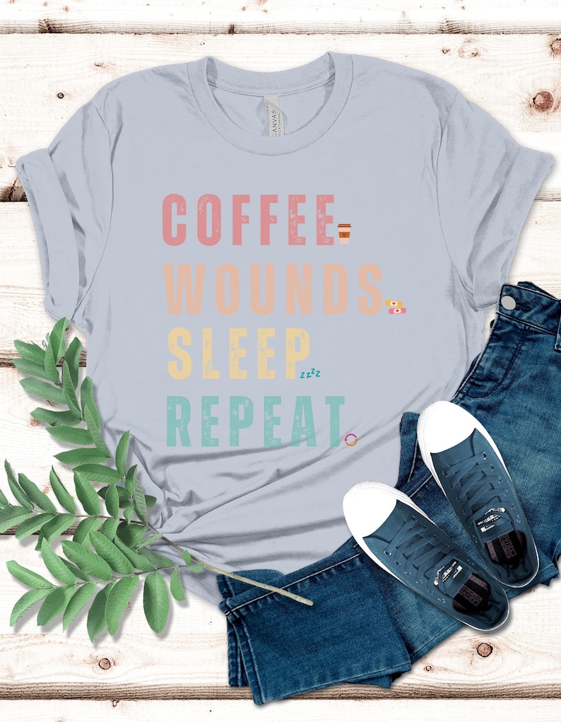 Wound Nurse, Nurse T-shirt, Wound Care Nurse Shirt, Womens Shirts ...