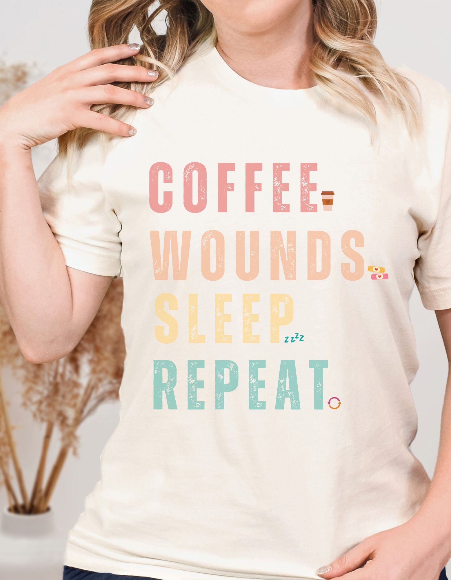 Wound Nurse, Nurse T-shirt, Wound Care Nurse Shirt, Womens Shirts ...