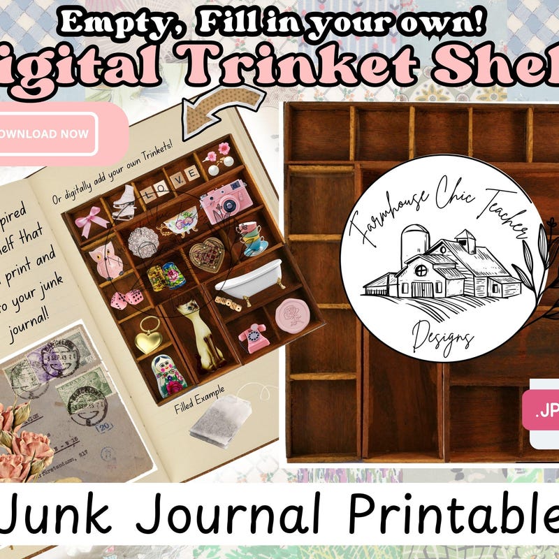 Grandma Core Shelf Decor - Etsy