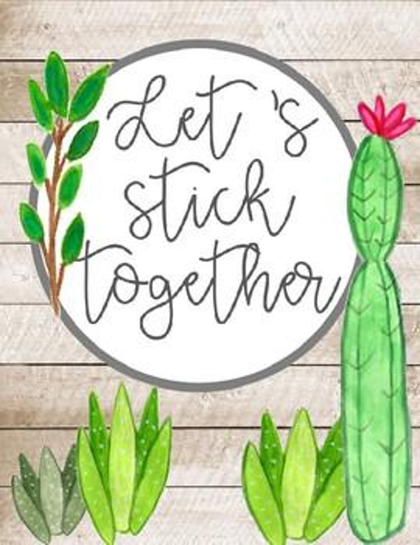 Cactus Posters, Watercolor Cactus, Cactus Decor, Cactus Quotes, Cactus ...
