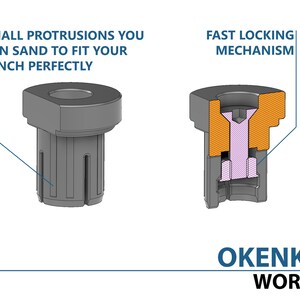 Lockable Bench Dogs, 3/4", Standard Profile, Set of 4 - Etsy UK