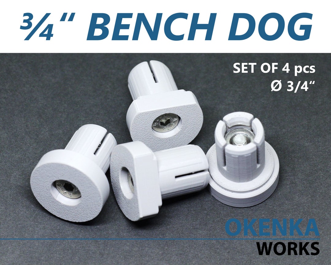 Lockable Bench Dogs, 3/4", Standard Profile, Set of 4 - Etsy