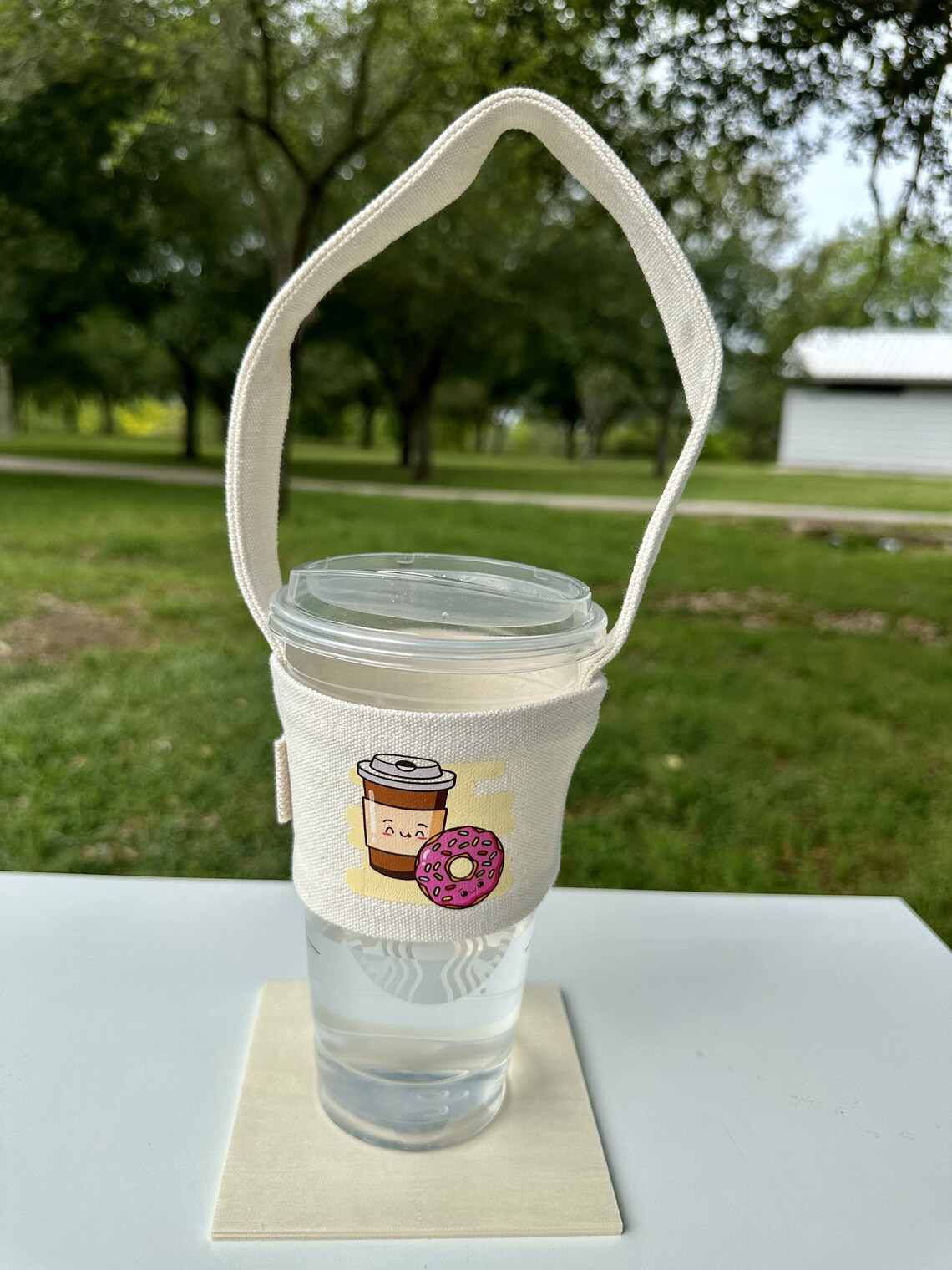 Reusable Cup Holder | Coffee Cup Carrier | Cup Sleeve With Handle ...