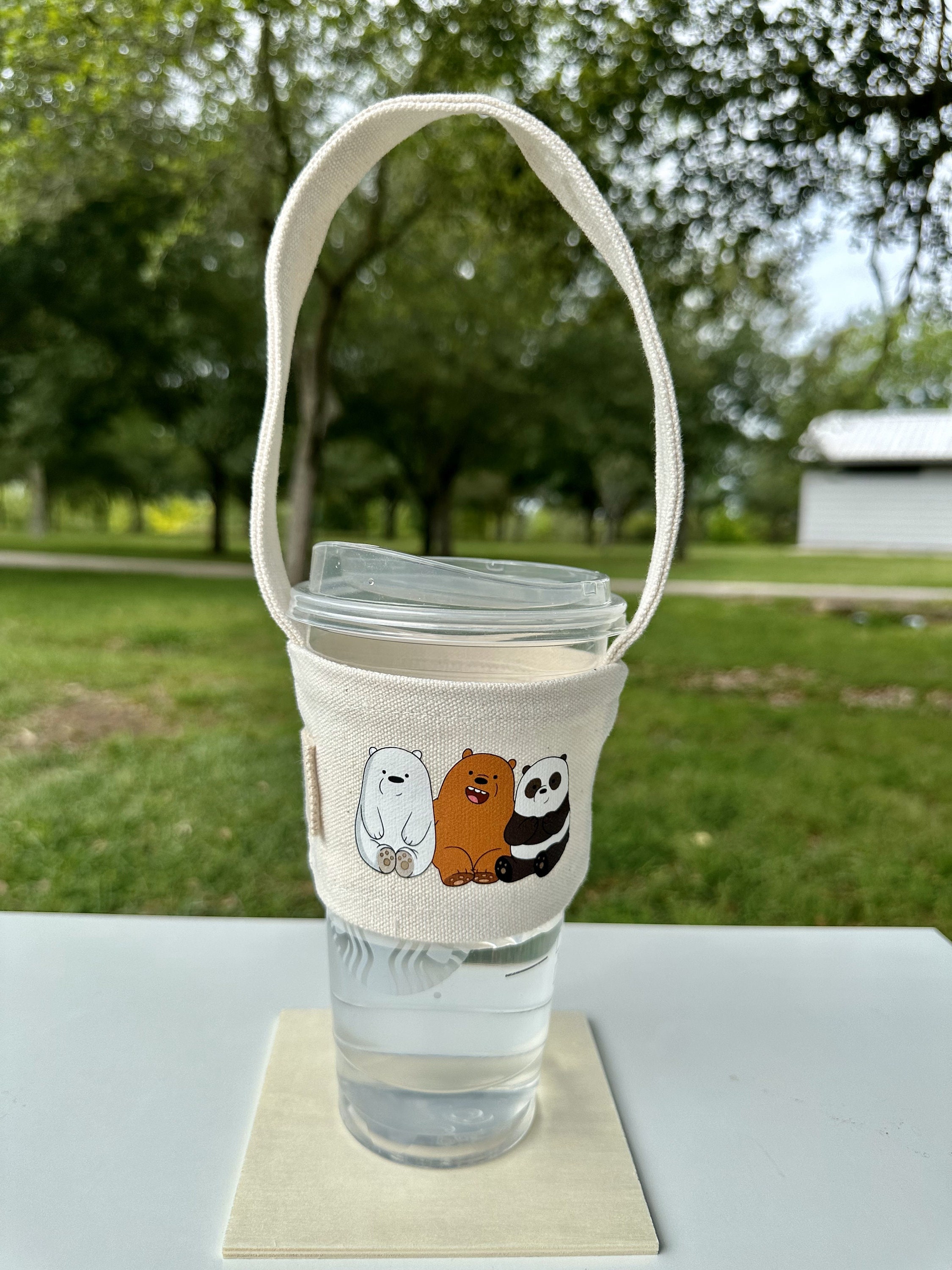 Reusable Cup Holder | Coffee Cup Carrier | Cup Sleeve With Handle ...