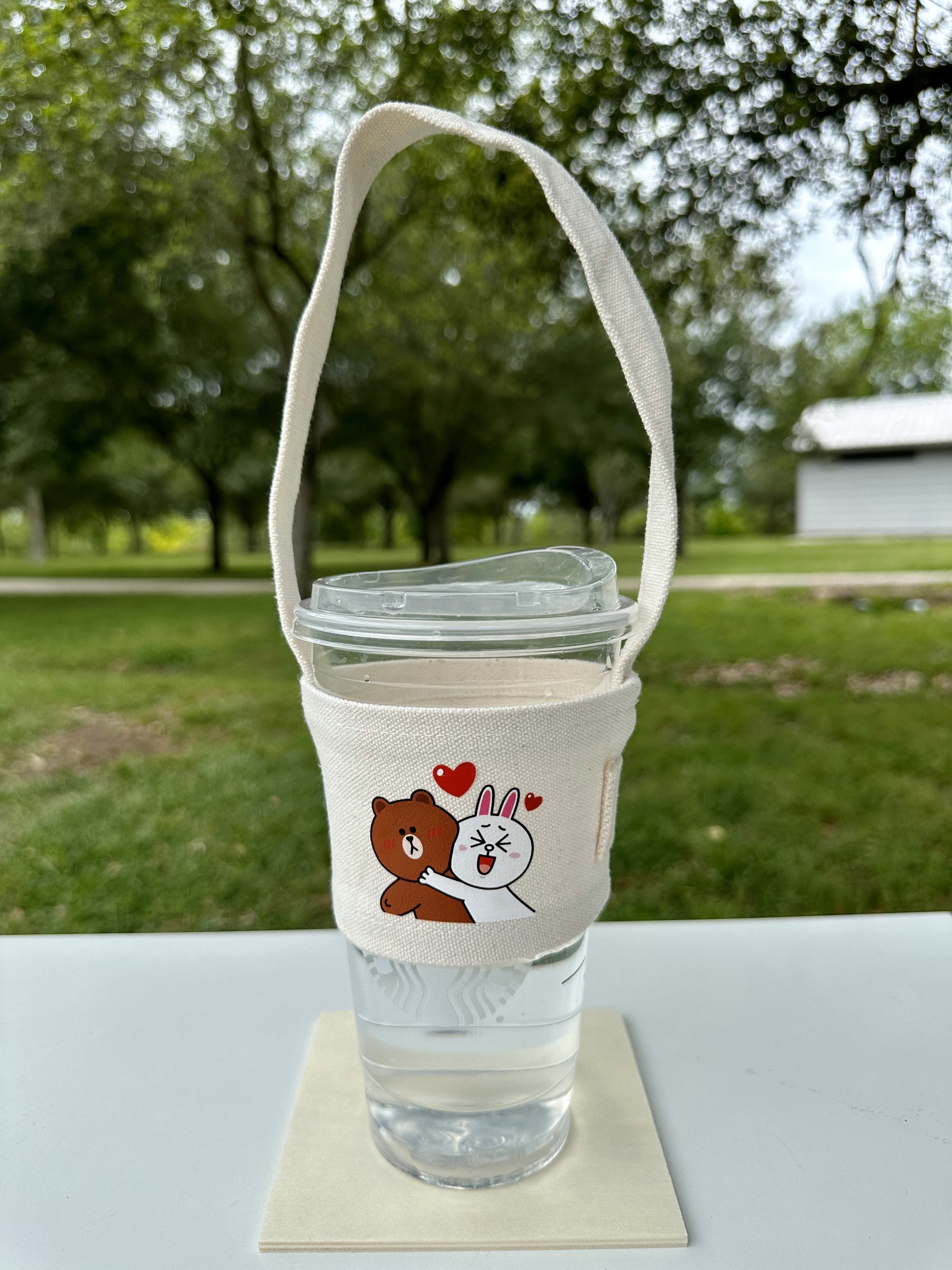 Reusable Cup Holder | Coffee Cup Carrier | Cup Sleeve With Handle ...