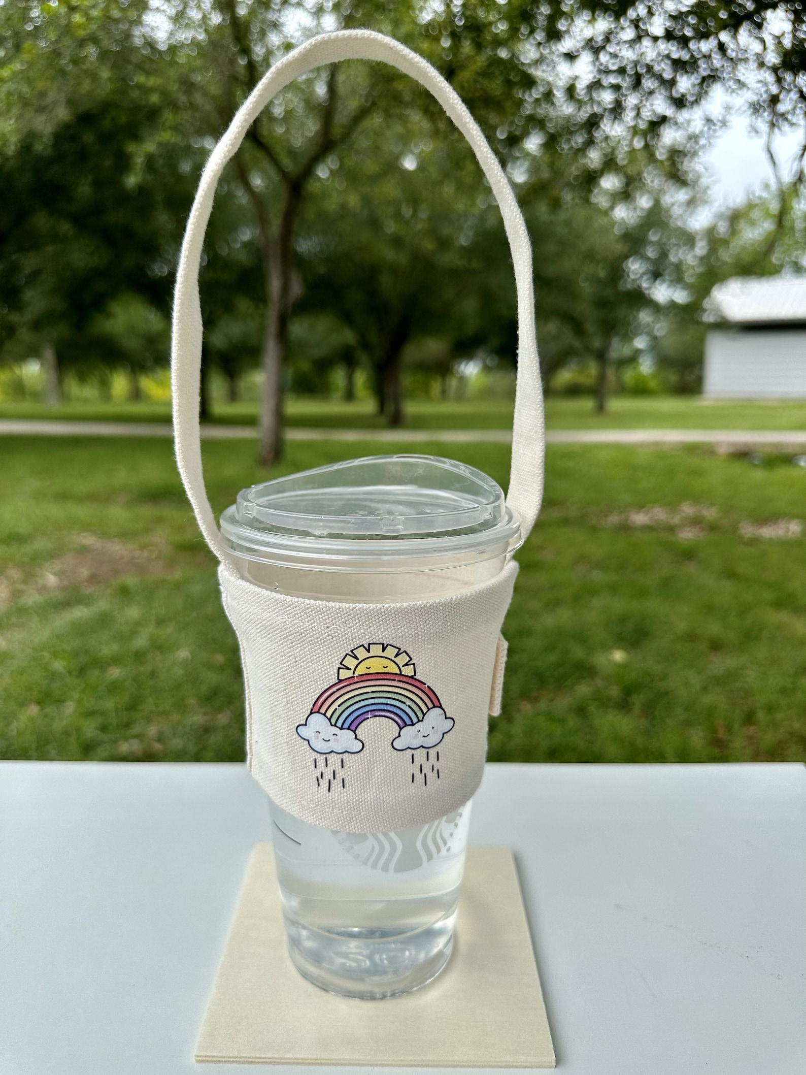 Reusable Cup Holder | Coffee Cup Carrier | Cup Sleeve With Handle ...