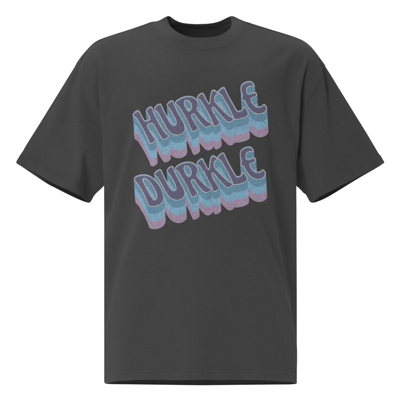 Hurkle Durkle Oversized Faded Sleep Shirt. Scottish Slang for Lounging ...