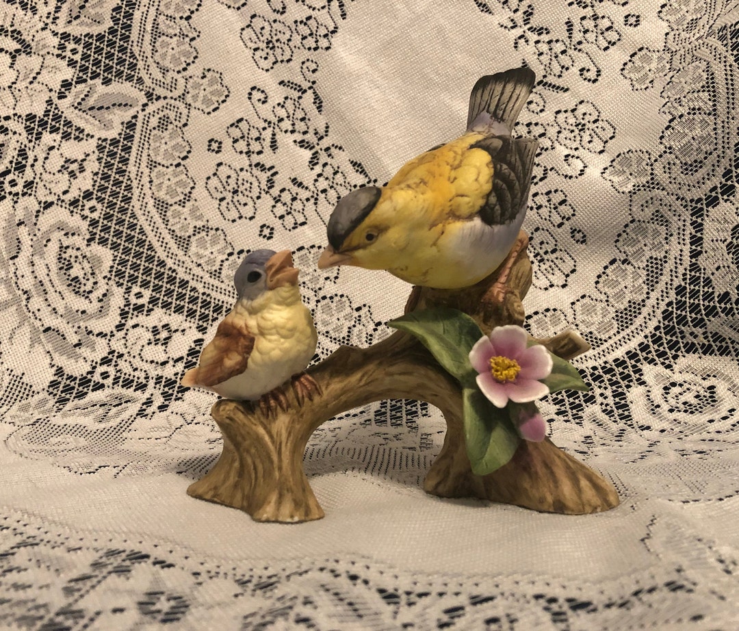 Lefton China Bird Figurine - Etsy