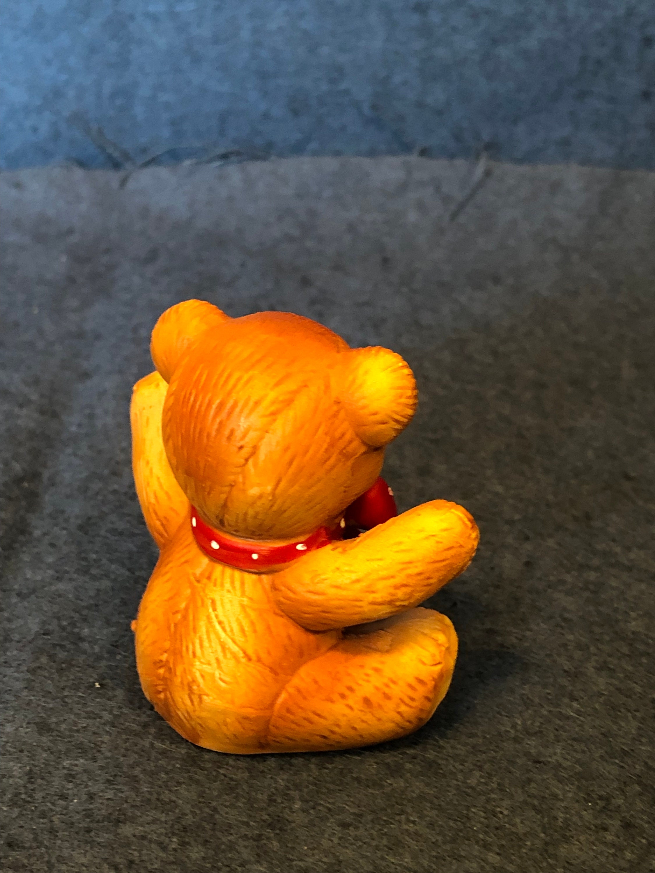 Rigglets Enesco Teddy Bear Figurine - Etsy