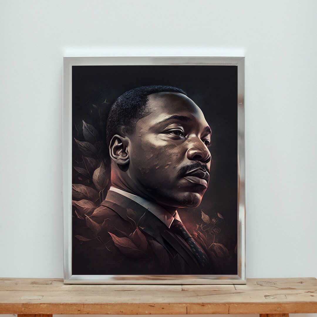 Martin Luther King Ai Generated Artwork - Etsy