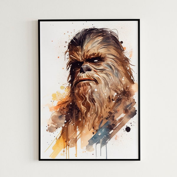 Chewbacca Poster - Etsy
