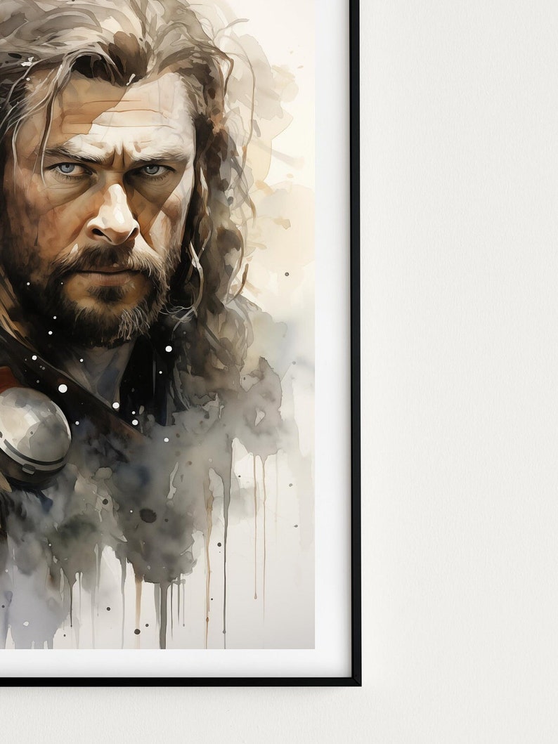 Thor High Quality Painting - Instant Download - 7 Images Included ...