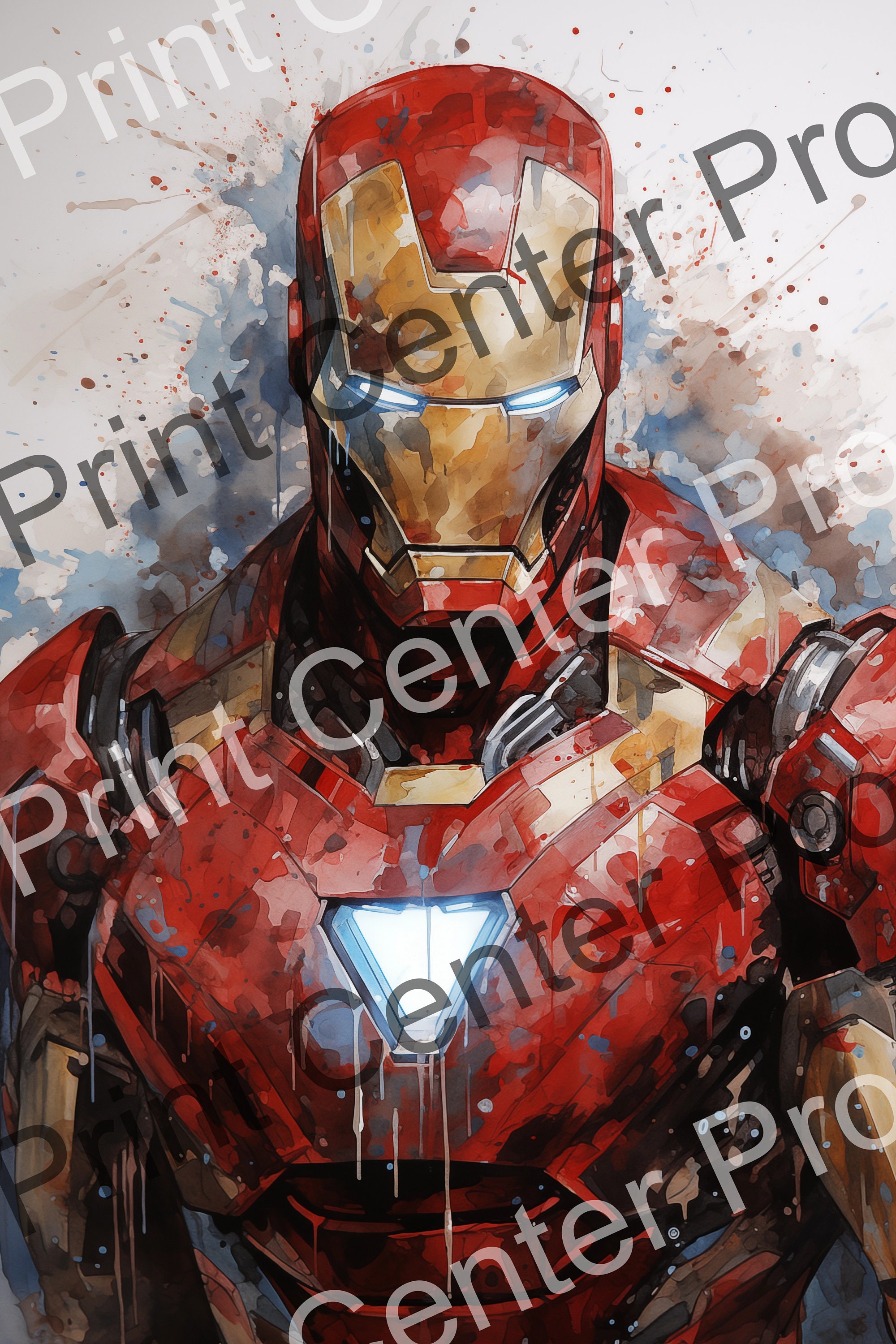 2 Iron Man Posters Pack 7 Images Included per Image Instant Download ...