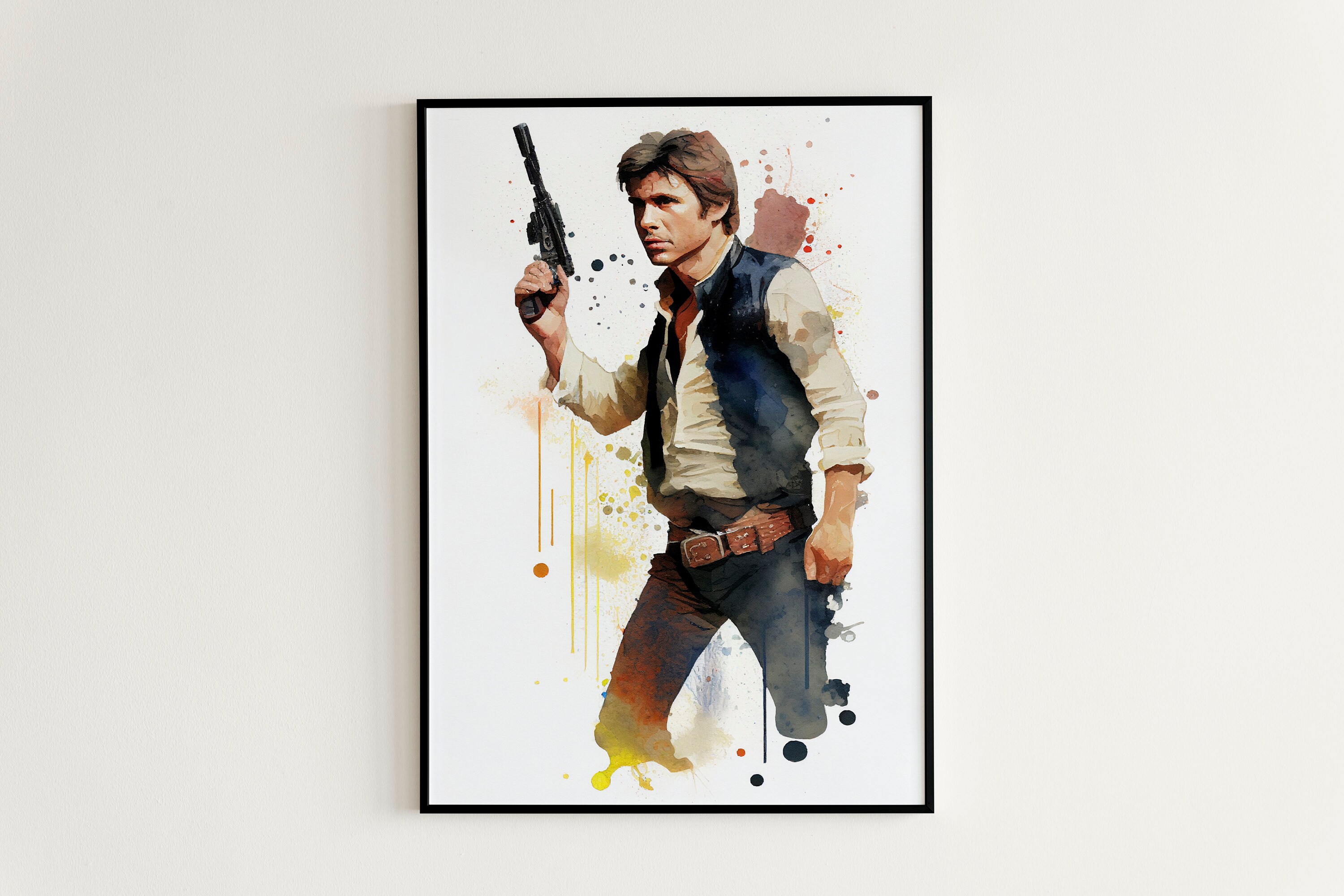 Han Solo Original Concept Art