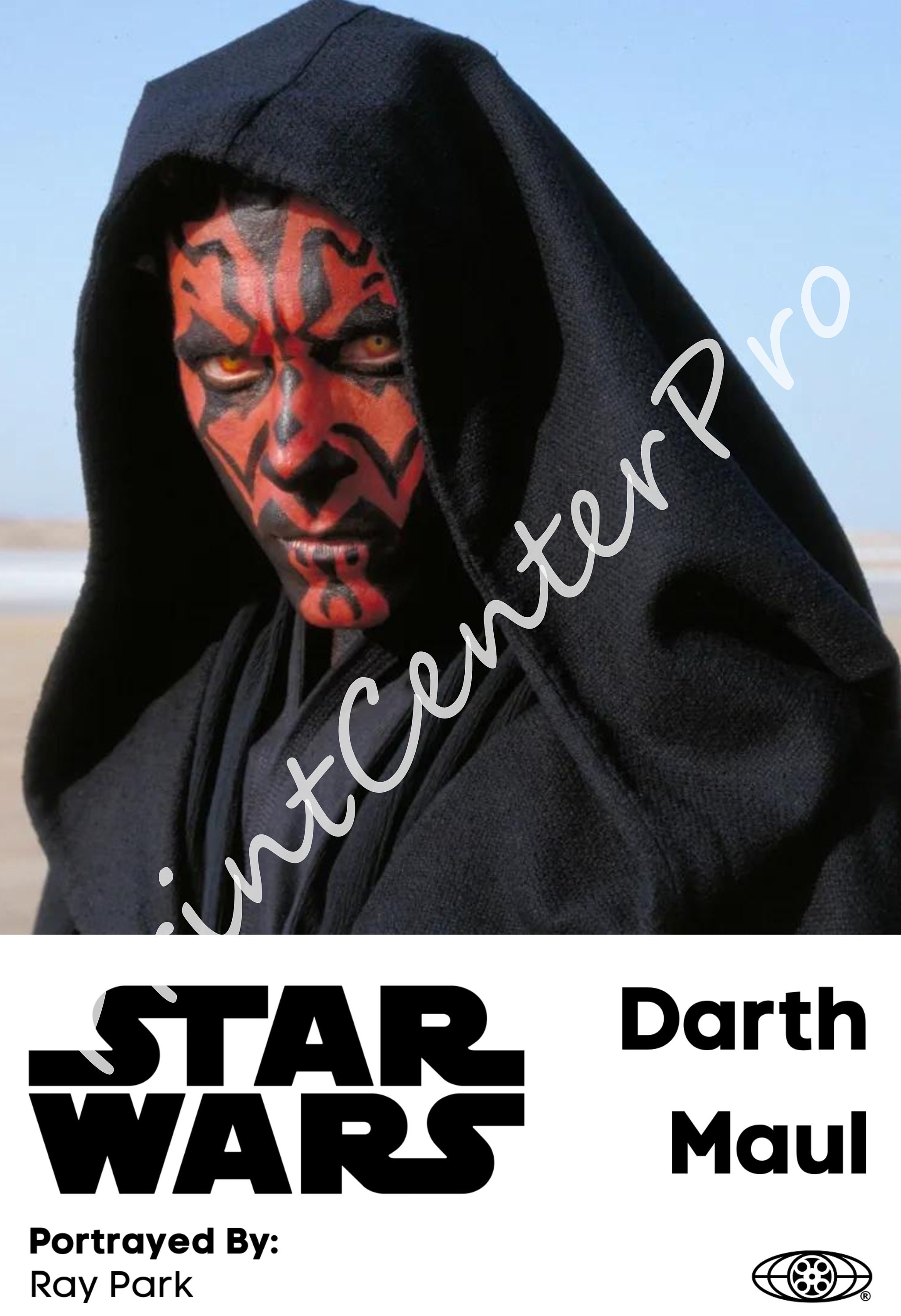 Star Wars Darth Maul Movie Poster Print Star Wars Wall Art - Etsy