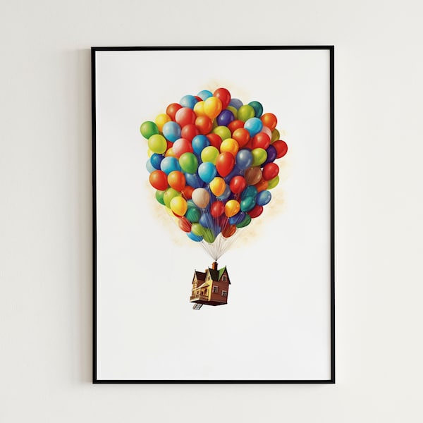 Up House Printable - Etsy