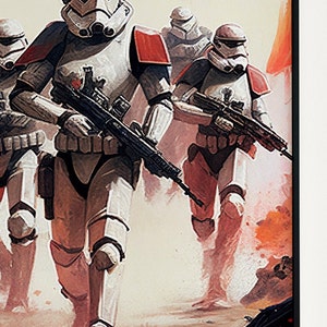 Clone Troopers March of Endor - Star Wars Art Digital File for Print ...