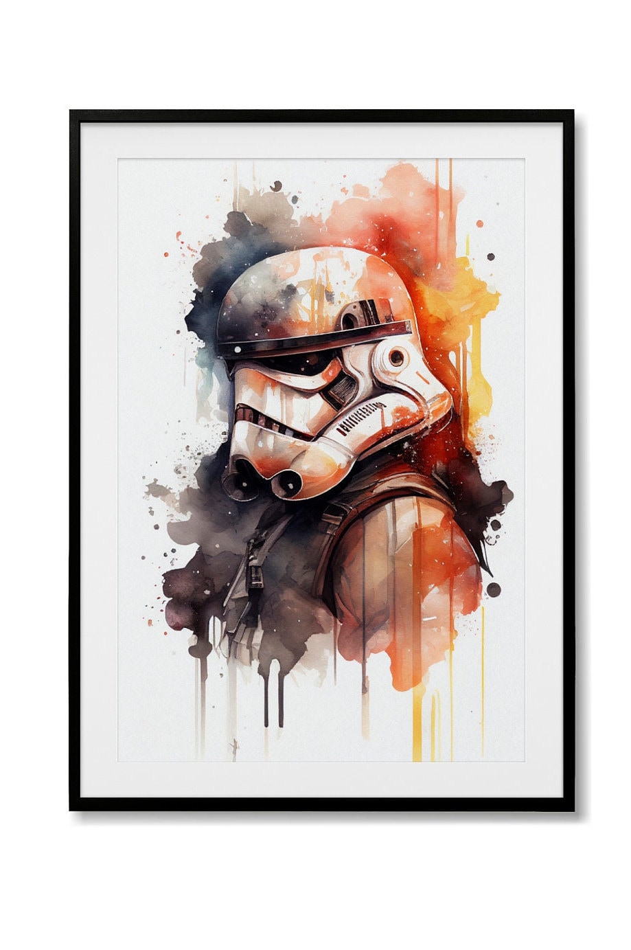 Star Wars Watercolor Digital Print Set 3 Prints R2D2 - Etsy