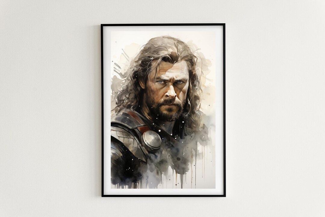Thor High Quality Painting - Instant Download - 7 Images Included ...