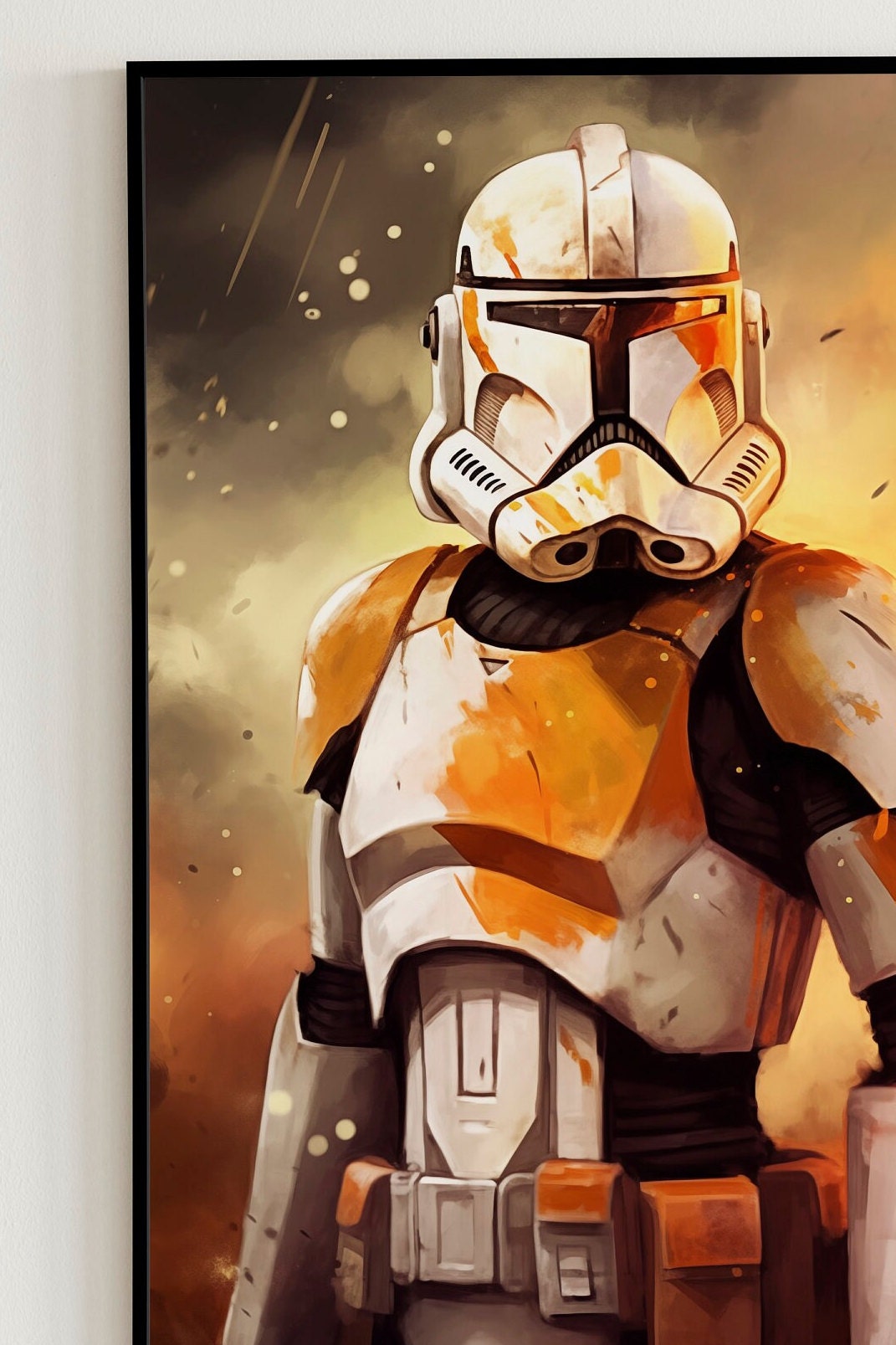 Star Wars Commander Cody Clone Trooper Painting - Instant Download ...