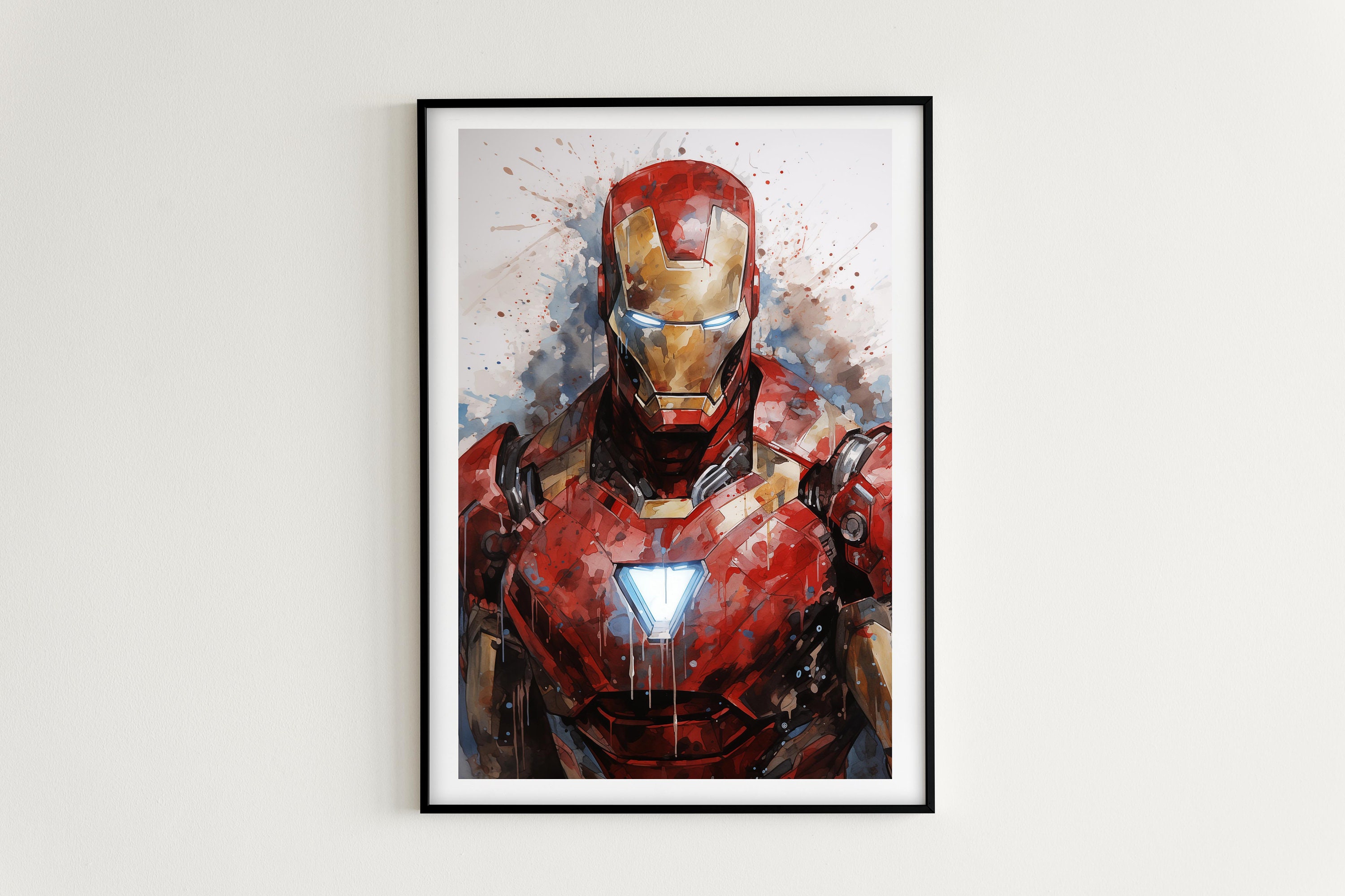 2 Iron Man Posters Pack | 7 Images Included per Image | Instant ...
