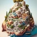 Tiny World Italy Travelling Digital Art - Etsy
